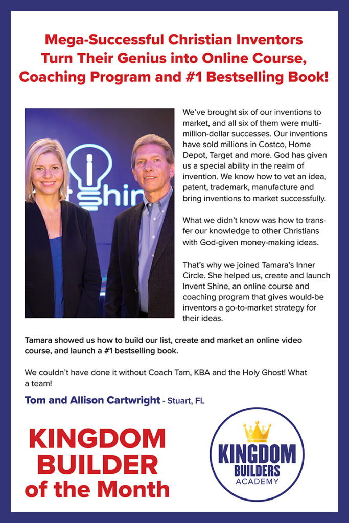 Tom and Allison Cartwright - Kingdom Builders Academy